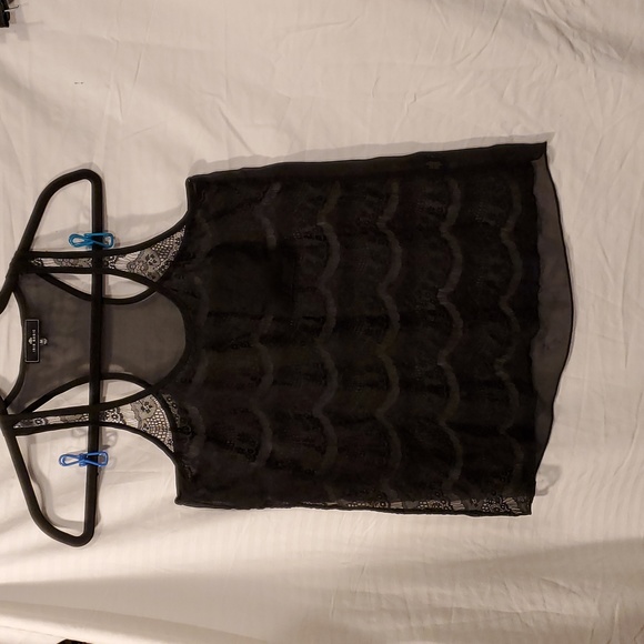 Iris Basic | Tops | Iris Basic Sheer Top Sizem | Poshmark